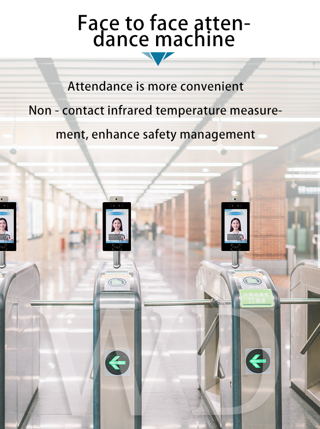 10 inch Thermal Scanner With Facial Recognition